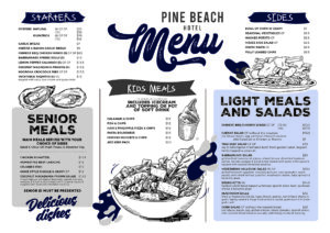Menu – Pine Beach Hotel