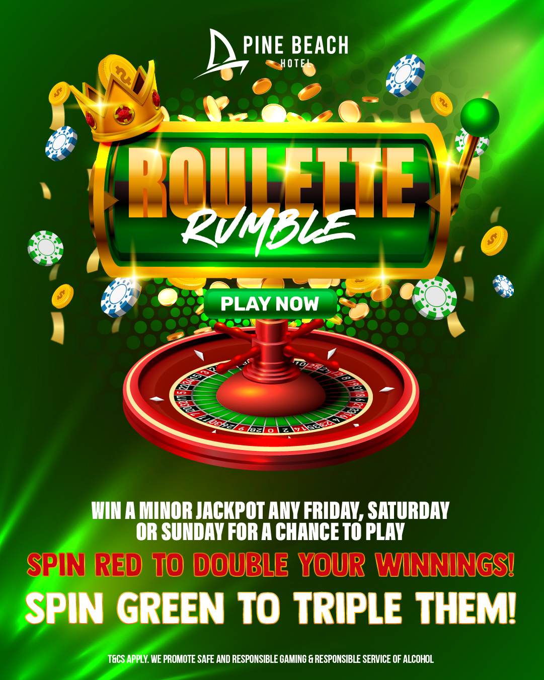 Whats On – Pine Beach Hotel